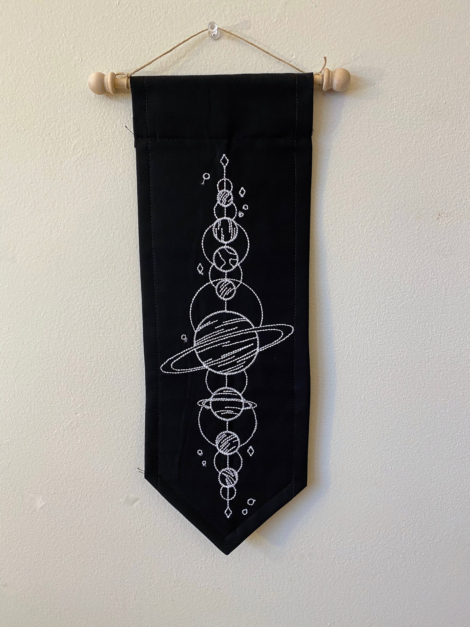 Planetary Celestial Banner Pennant Space Banner - Etsy