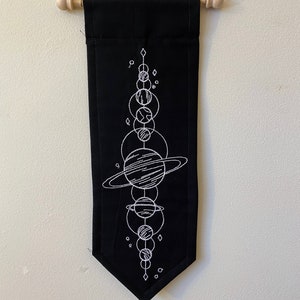 Planetary Celestial Banner Pennant Space Banner - Etsy