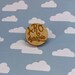 LGBTQ+ Wooden Pin- Aro-dynamic - Etsy