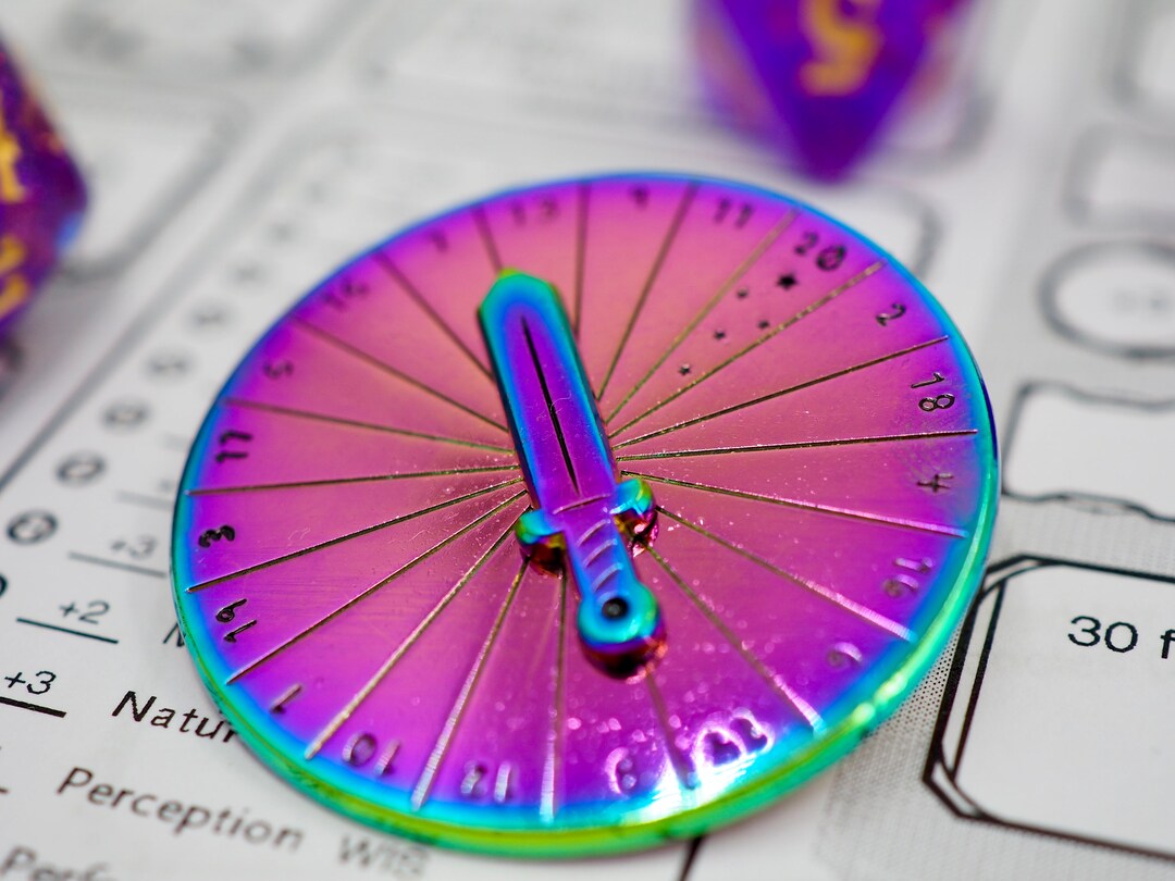 Spin Your Fate Enamel Spinner Pin - Etsy