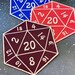 D20 Iron on Patch Tabletop Gaming Patch Gift for Gamers - Etsy
