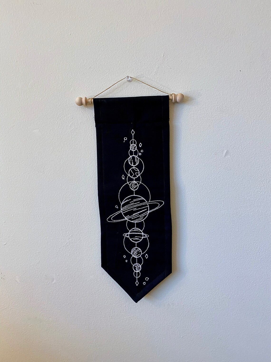 Planetary Celestial Banner Pennant Space Banner - Etsy