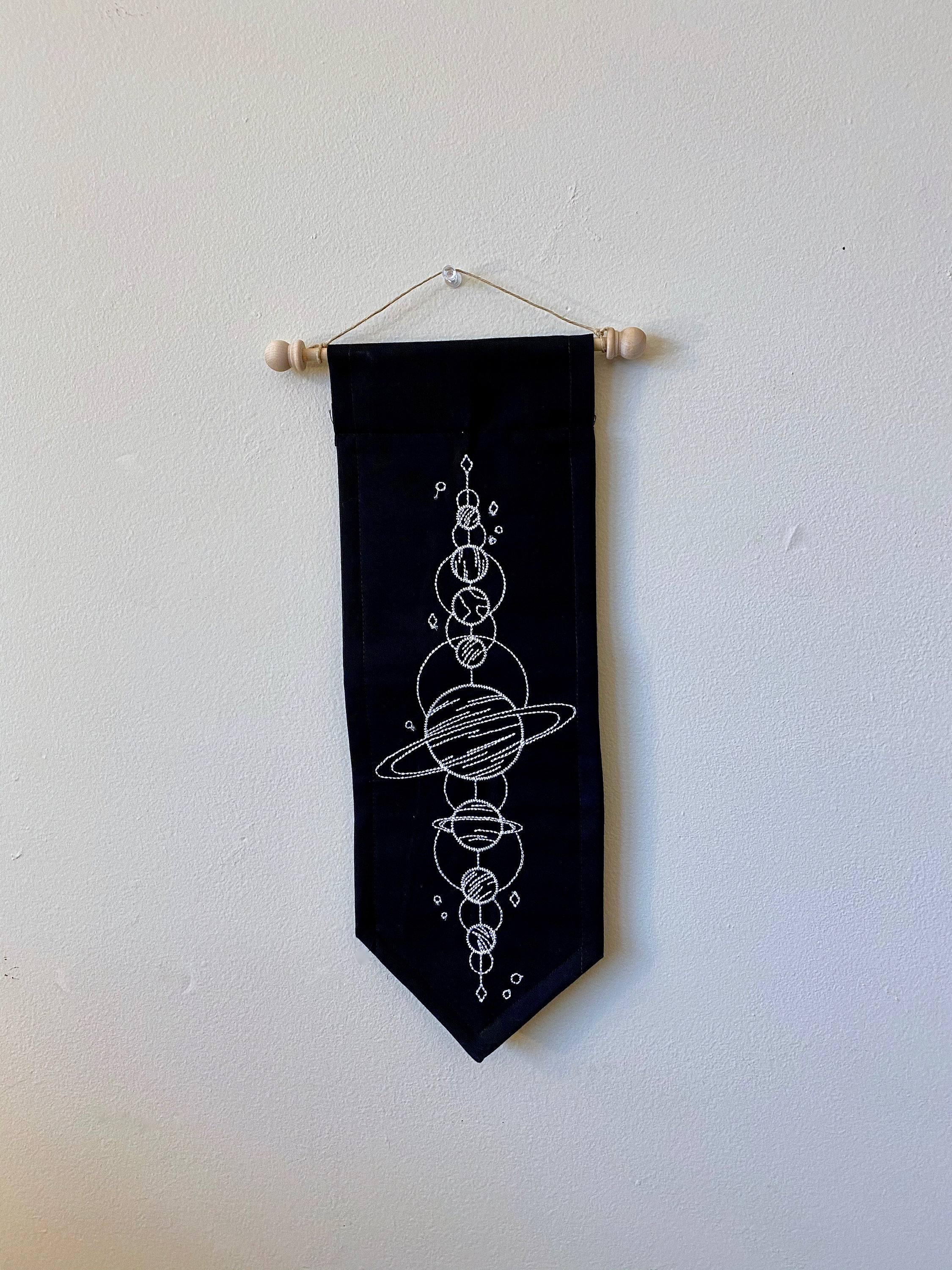 Planetary Celestial Banner Pennant Space Banner | Etsy