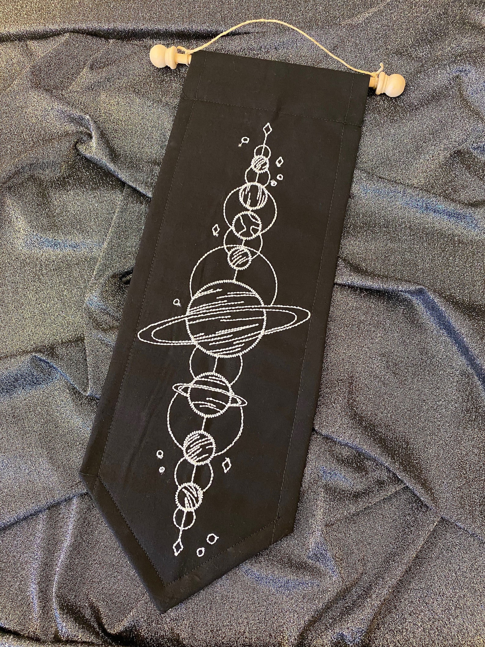 Planetary Celestial Banner Pennant Space Banner - Etsy