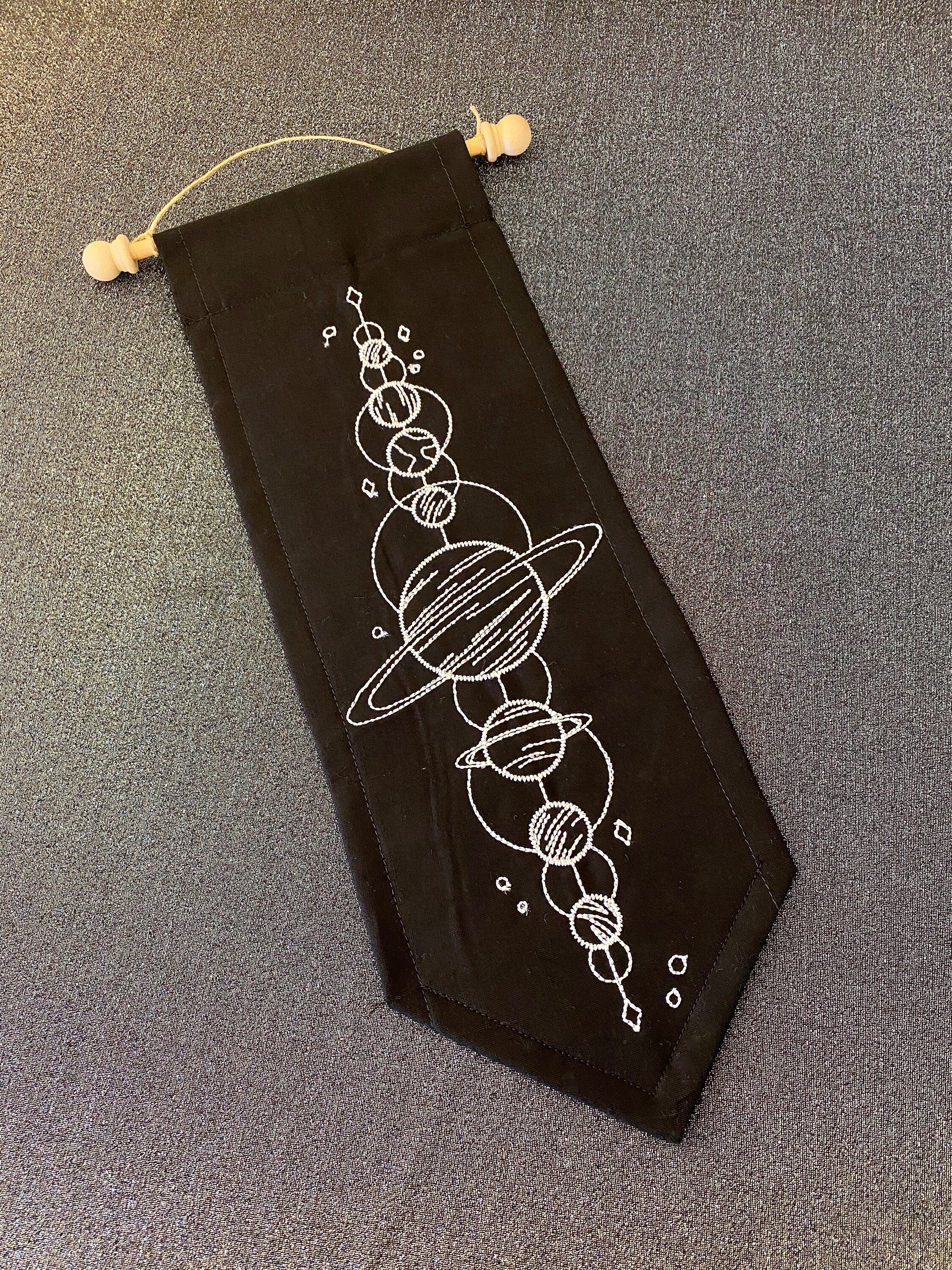 Planetary Celestial Banner Pennant Space Banner | Etsy