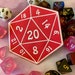 D20 Iron on Patch Tabletop Gaming Patch Gift for Gamers - Etsy