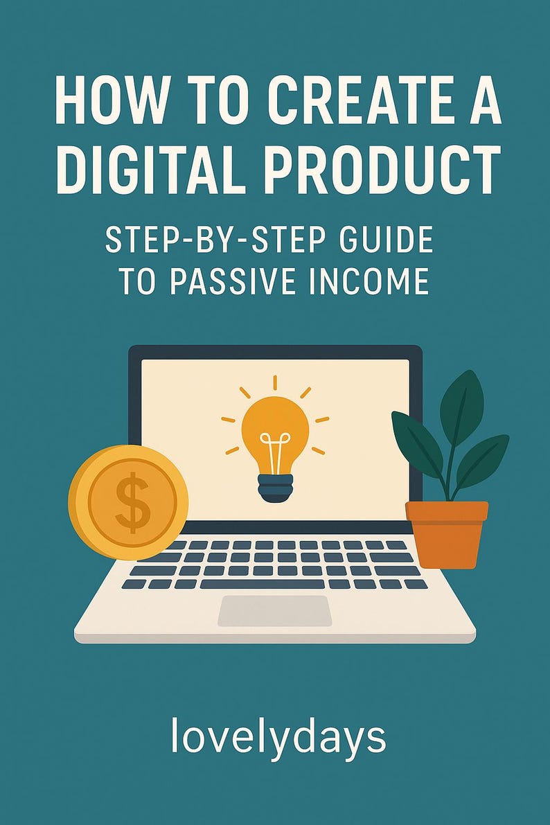 How to Make a Digital Product | Step-by-step Guide to Create & Sell Digital Products for Passive ...