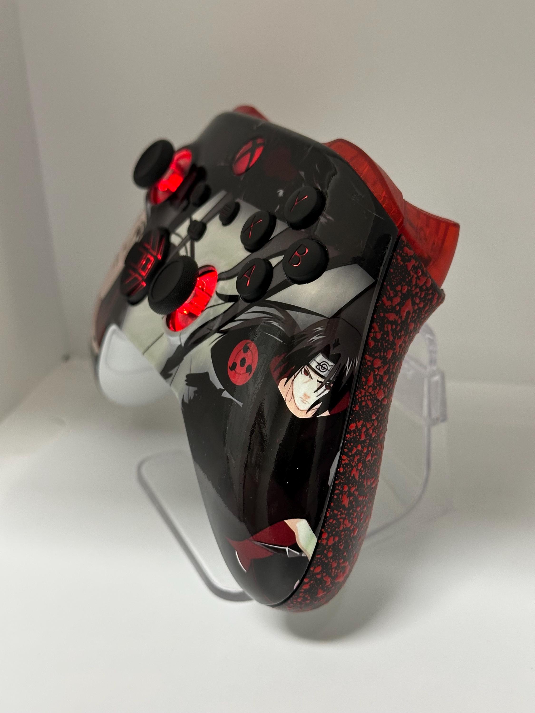 Naruto Itachi Uchiha Custom LED Controller for Xbox PC Modded Anime RGB ...