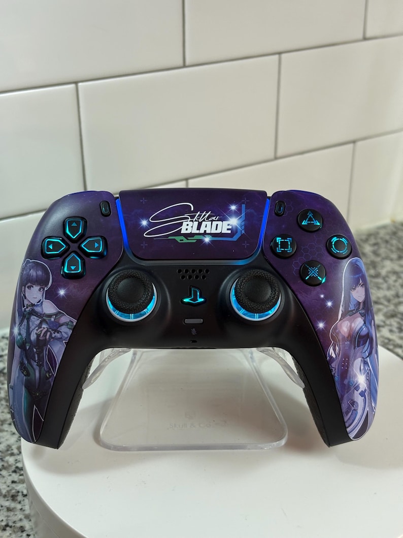 Stellar Blade Eve - RGB LED - Custom Wireless Controller for PS5 or PC ...