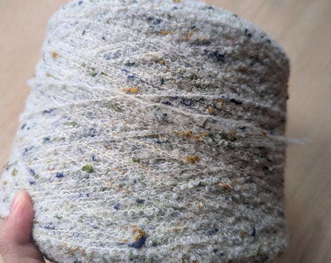 Italian Yarn Pecci Filati Fingering Weight Merino Wool Boucle Yarn With ...