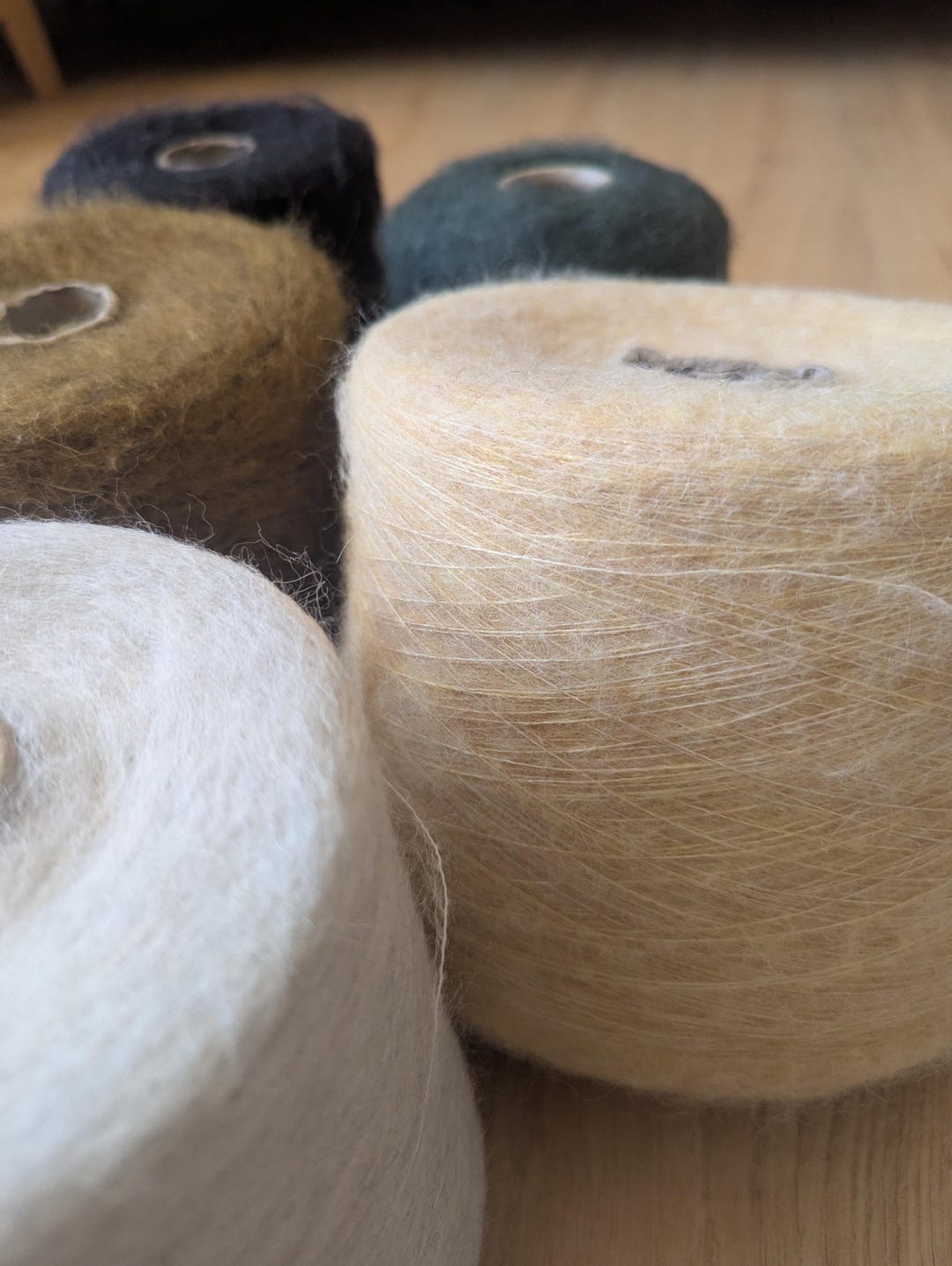 Italian Alpaca Virgin Wool Lace Yarn: Brushed Texture, Substitute for ...