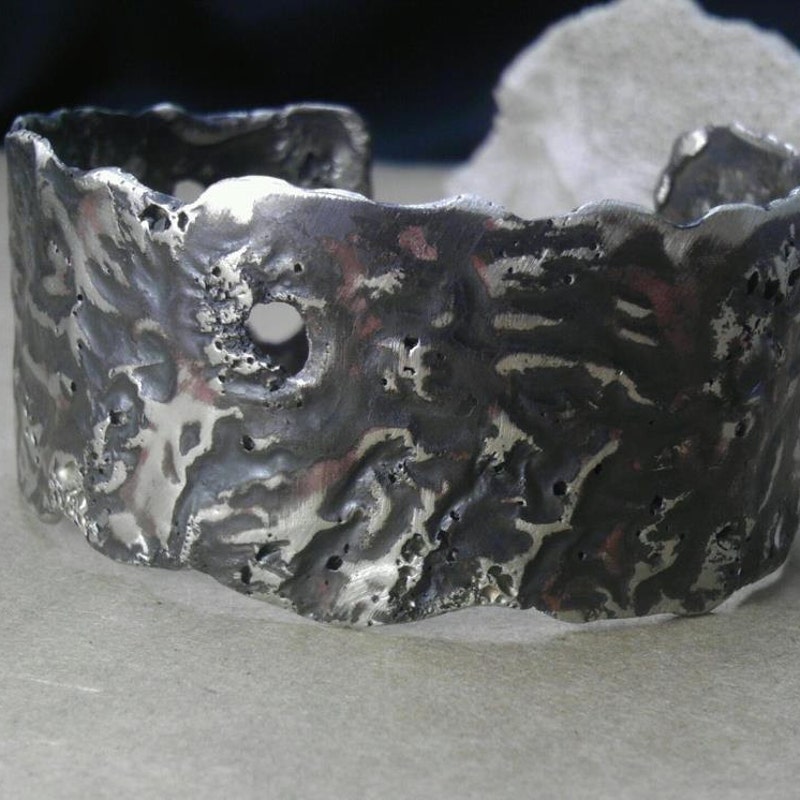 Reticulation Silver - Etsy