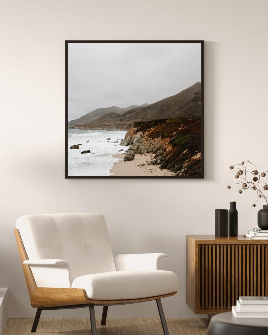 Big Sur Coastal View - Digital Download, Scenic Ocean Landscape ...