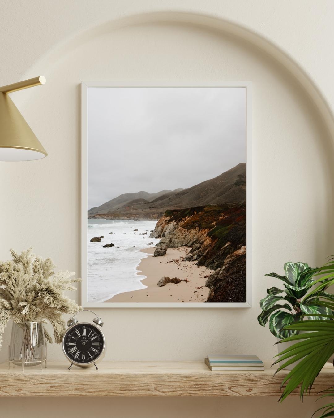 Big Sur Coastal View - Digital Download, Scenic Ocean Landscape ...