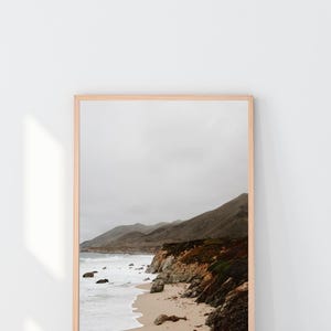 Big Sur Coastal View Digital Download, Scenic Ocean Landscape ...