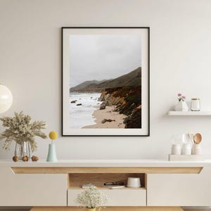 Big Sur Coastal View - Digital Download, Scenic Ocean Landscape ...