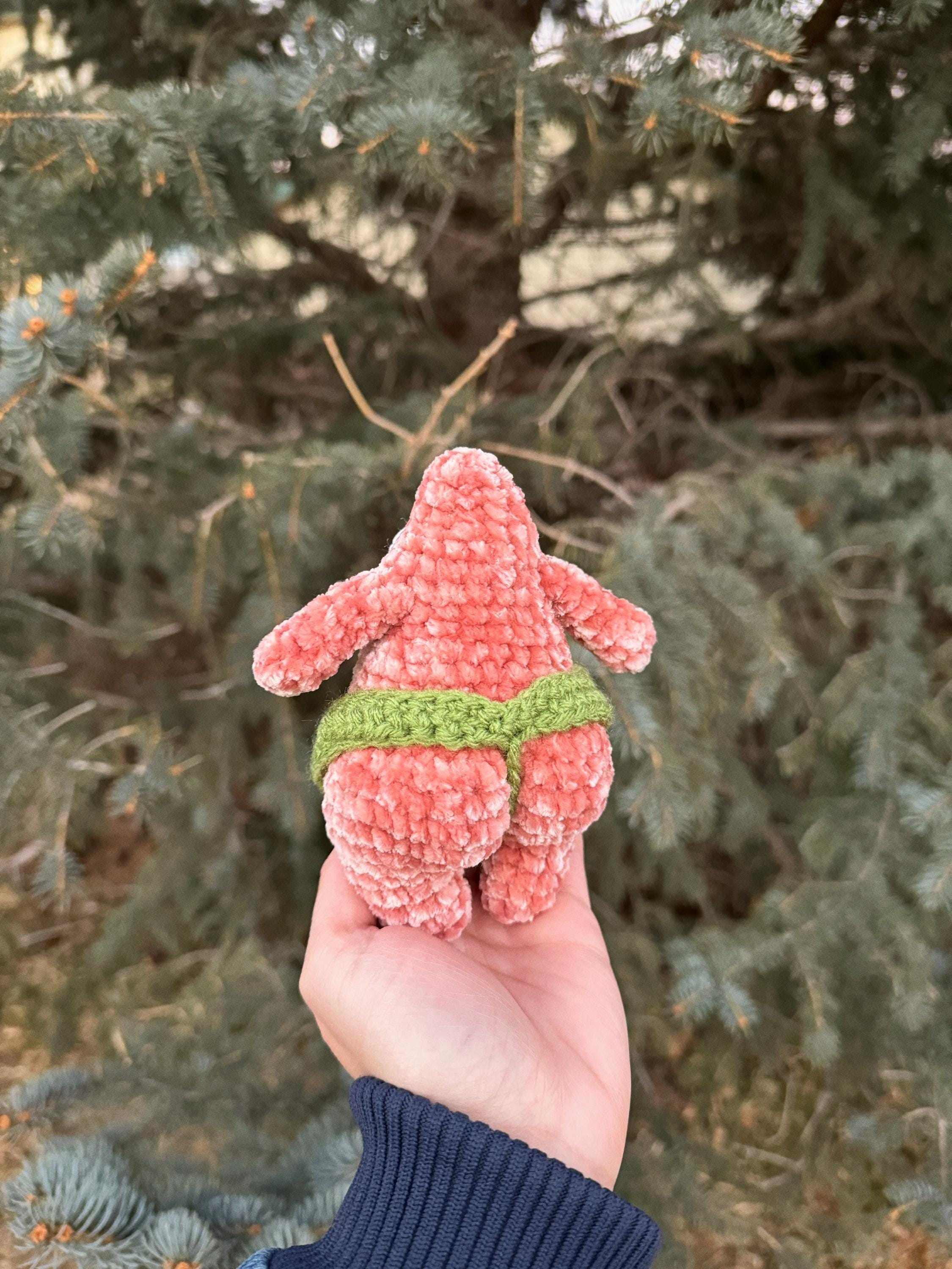 Patrick Wedgie Plush - Etsy