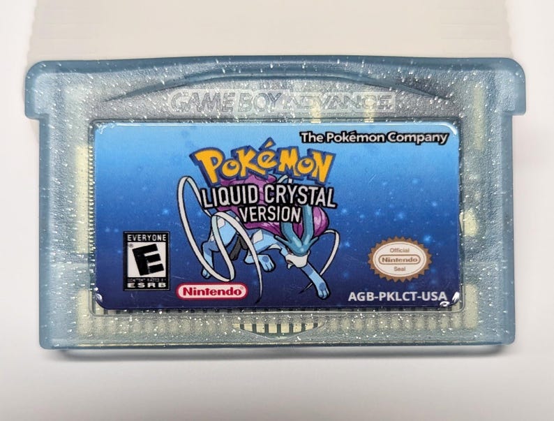 Pokemon Liquid Crystal - Rom Hack GBA - Retro Game for Gameboy Advance ...