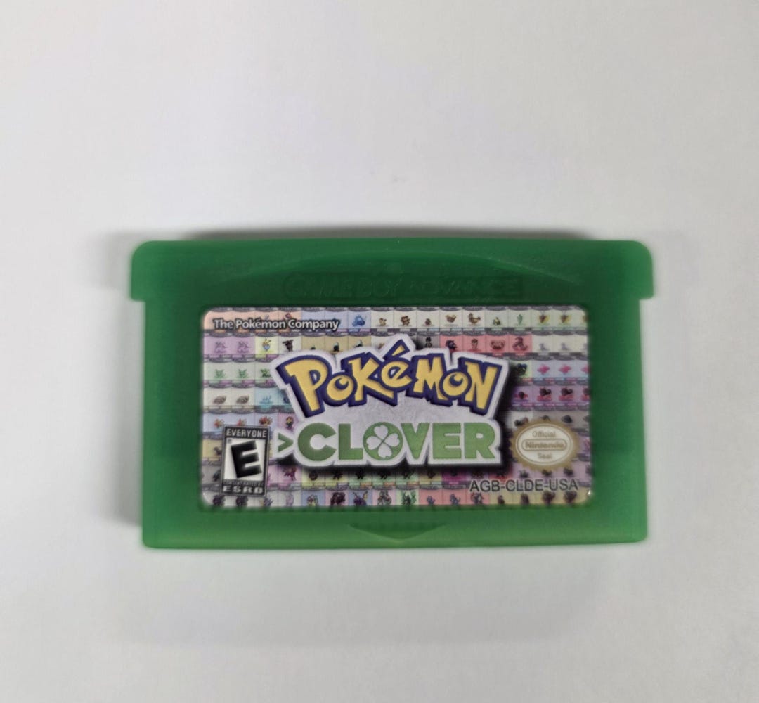 Pokemon Clover - Rom Hack GBA - Retro Game for Gameboy Advance ...