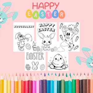 Easter Coloring Pages, Coloring Pages, Easter Activity, DIY Easter ...