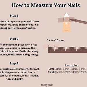 Handmade Fawn Nails | Doe Nails | Pink Metallic Bow Deer Nails | Short ...