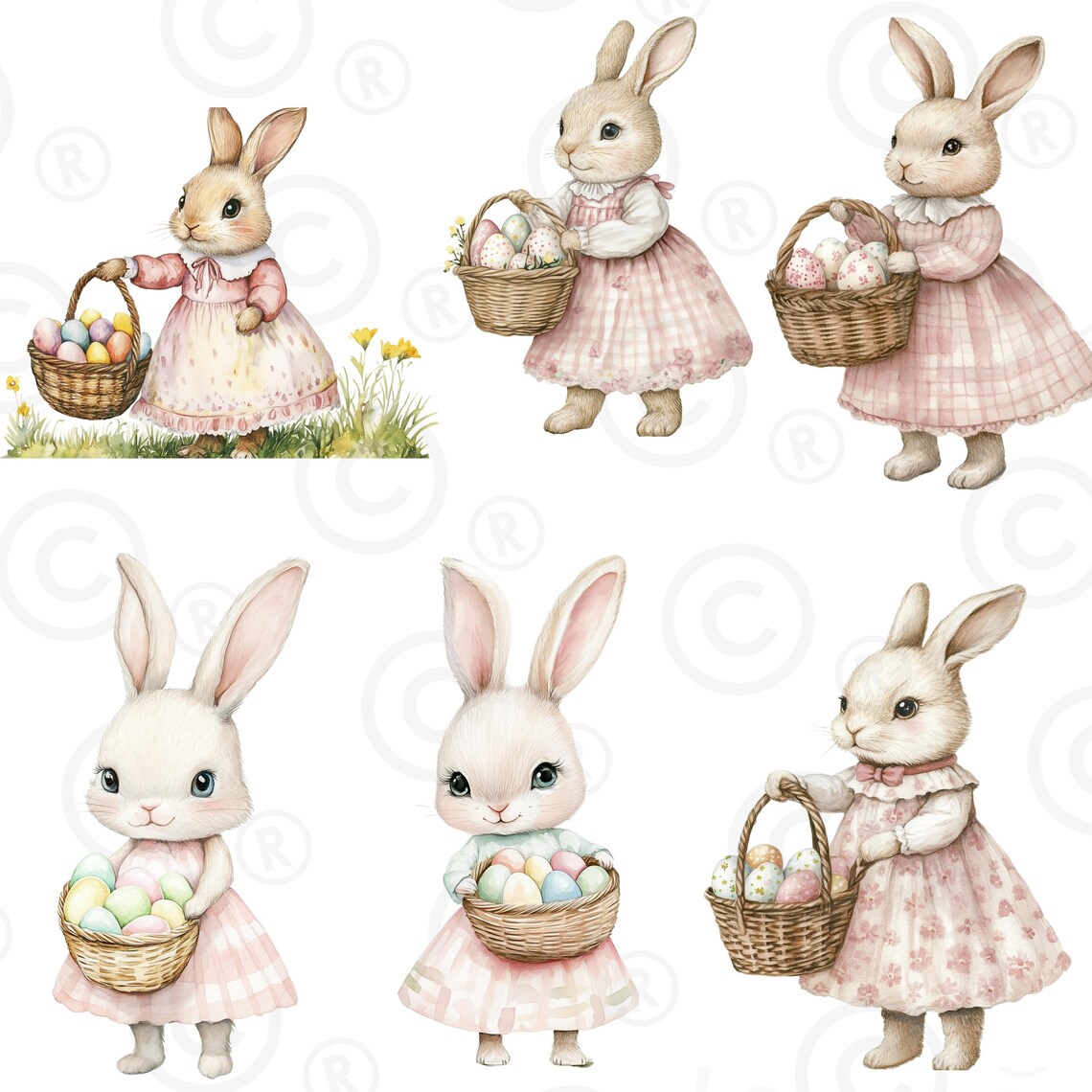 Easter, Easter Clip Art, Easter Clipart, Easter Art, Digital Download ...