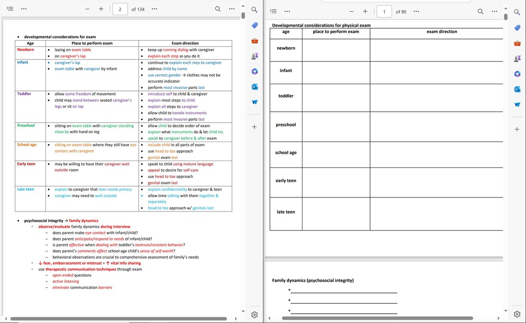 Pediatric Nursing Notes & Study Guide - Etsy