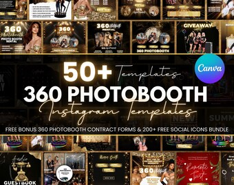 360 Photo Booth Instagram Template, 50+ Photo Booth Templates, 360 ...