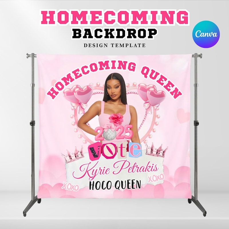 Homecoming Backdrop - Etsy