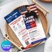Political Campaign Rack Card Template, Election Candidate Flyer ...