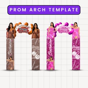 Prom Entrance Arch Template, Prom Send off Arch, Prom Party Decor, Prom ...