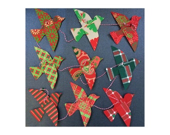 Paper garland christmas | Etsy