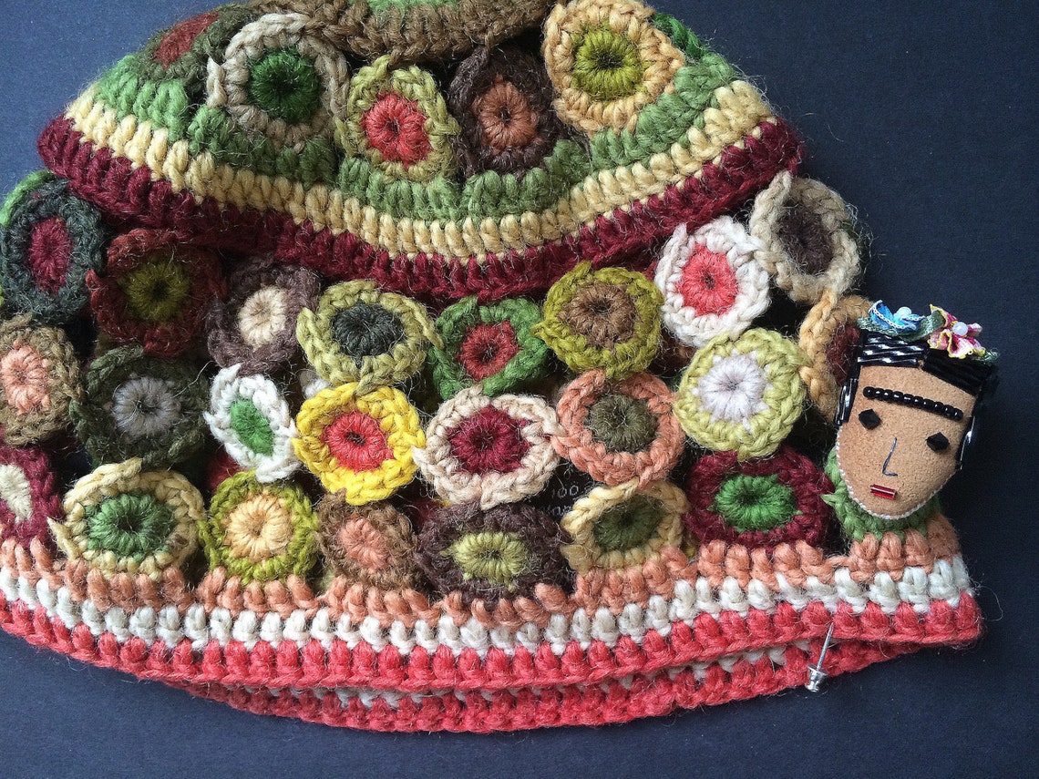 Frida Kahlo Inspired Pin Frida Inspired Pin Frida Kahlo - Etsy