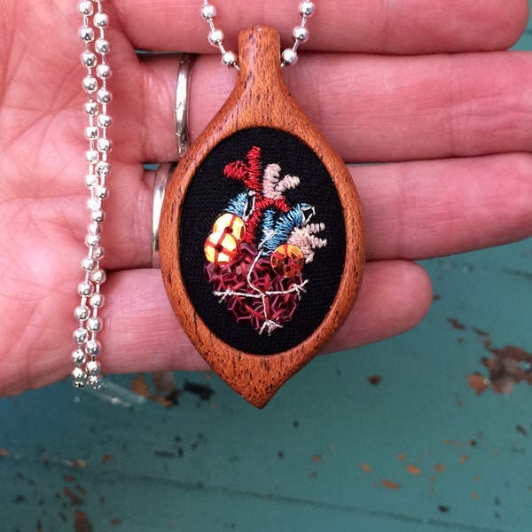 Embroidered Jewelry - Etsy