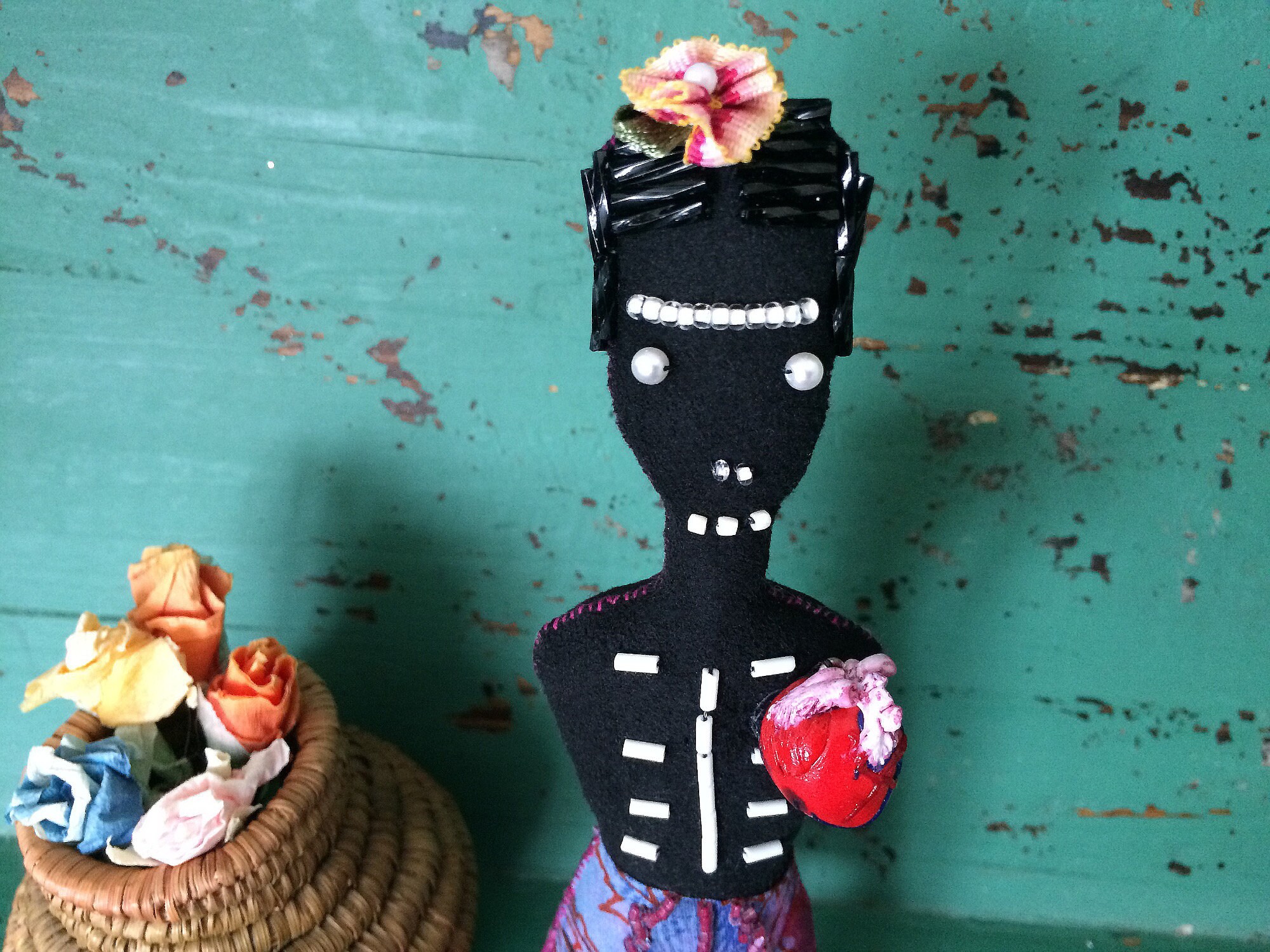 Nina's Frida Kahlo Doll Nina's Frida Doll Day of - Etsy