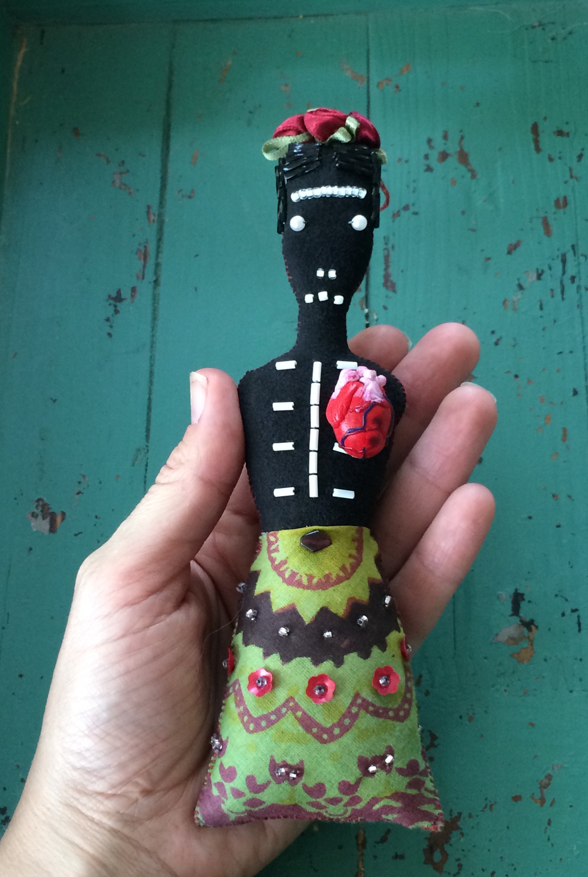 Nina's Frida Kahlo Doll Nina's Frida Doll Day of - Etsy