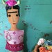 Nina's Frida Kahlo Doll Nina's Frida Doll Folk Art - Etsy