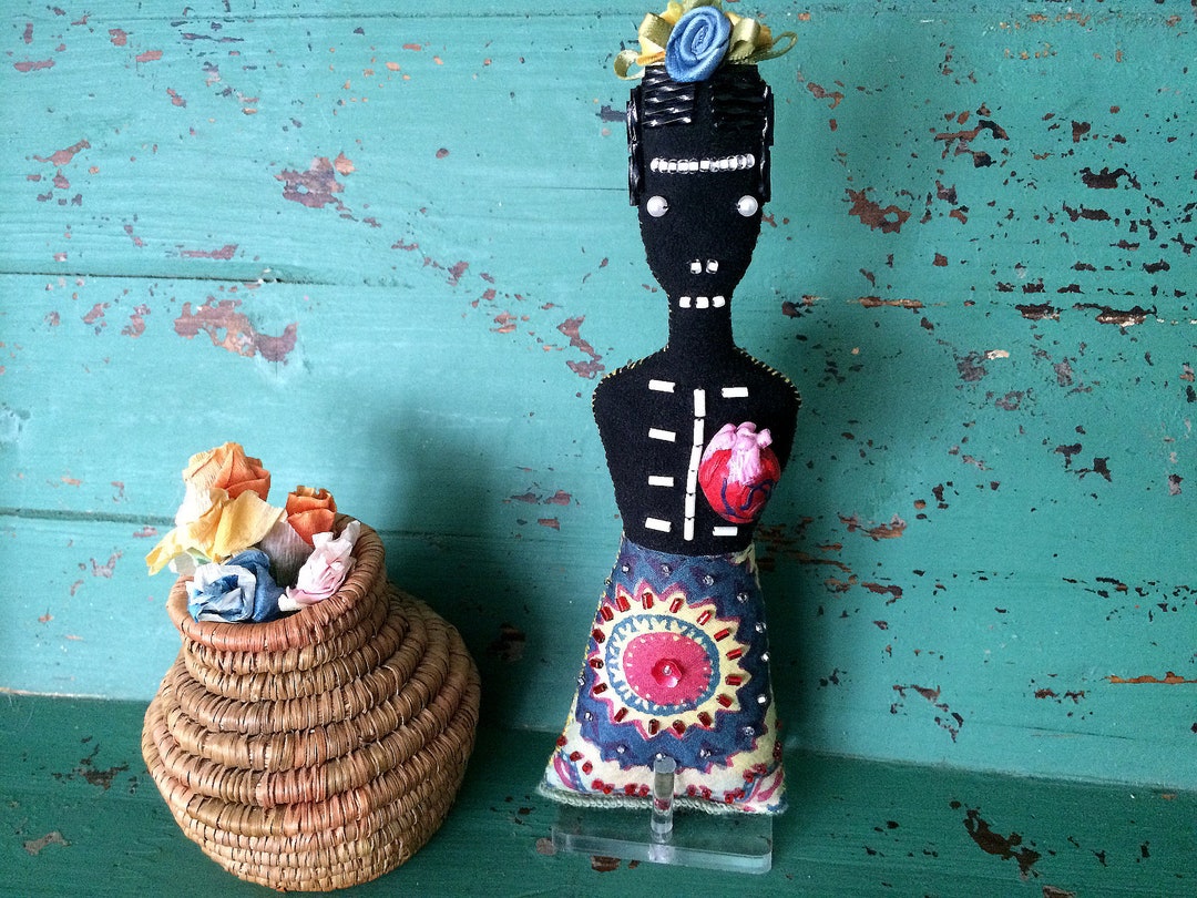 Nina's Frida Kahlo Doll Nina's Frida Doll Day of - Etsy