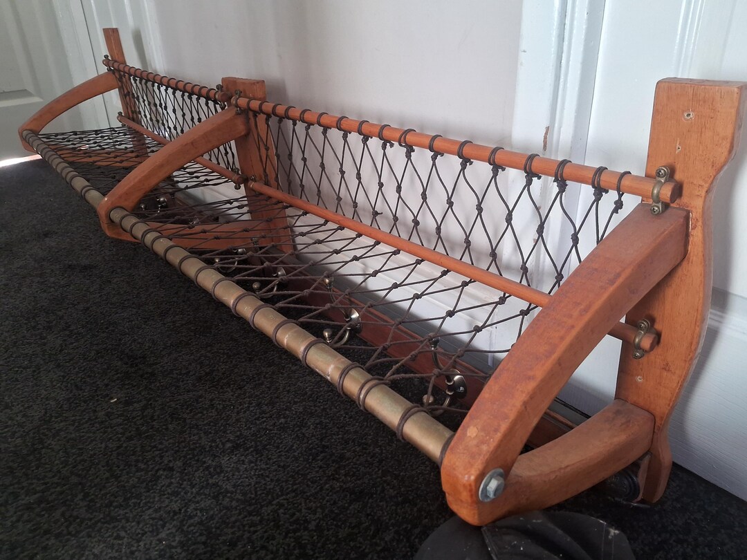 Train Carriage Luggage Rack (re-creation) Railway Locomotive Shelf Coat ...