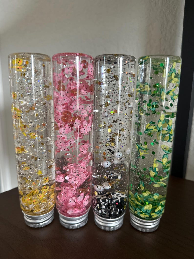 Farm Sensory Tubes Calming Bottles, No Mess, Stress Relief, Fidget Toy ...
