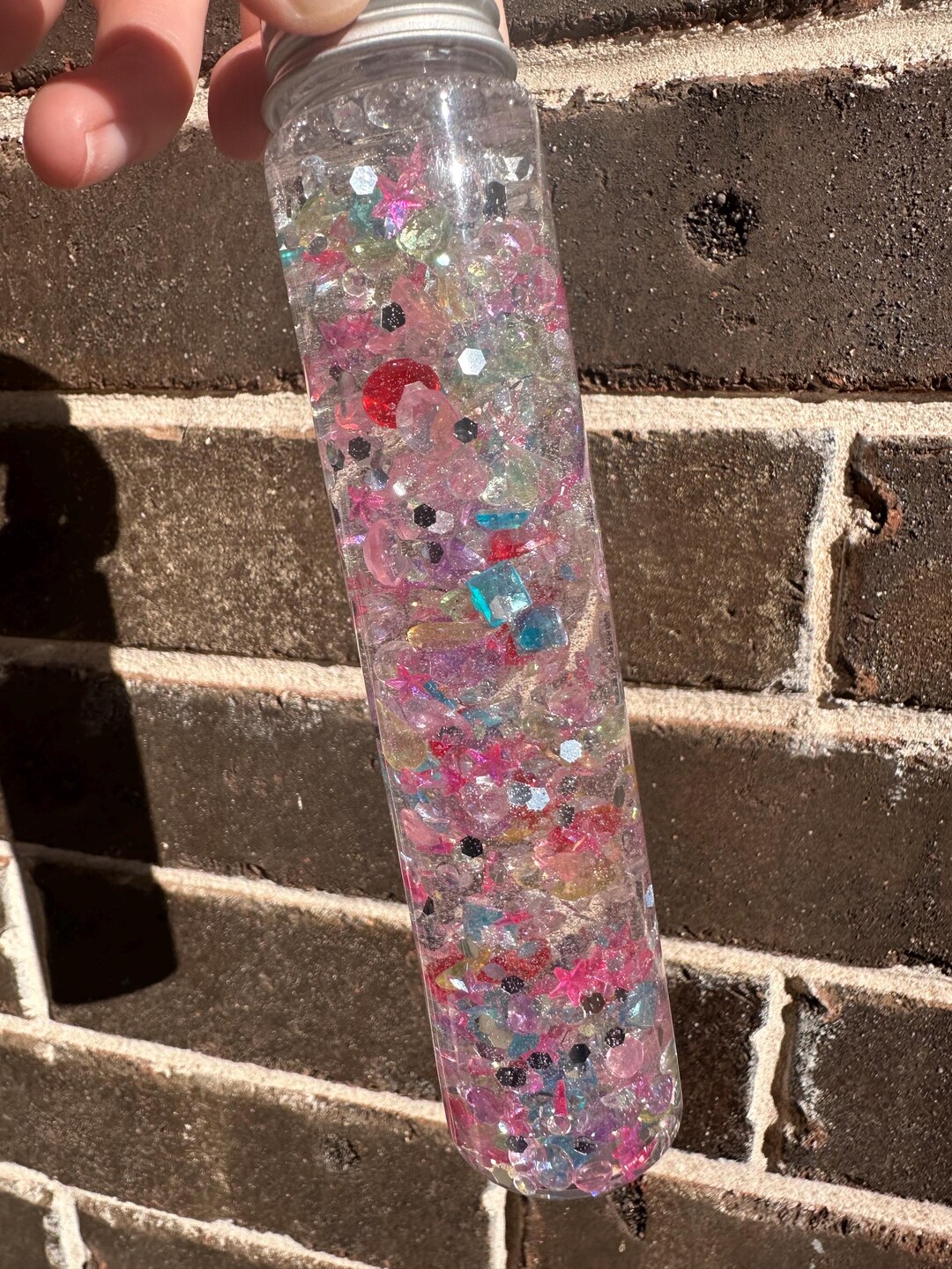 Bejeweled Sensory Calming Tube, Fidget Stress Relief - Etsy