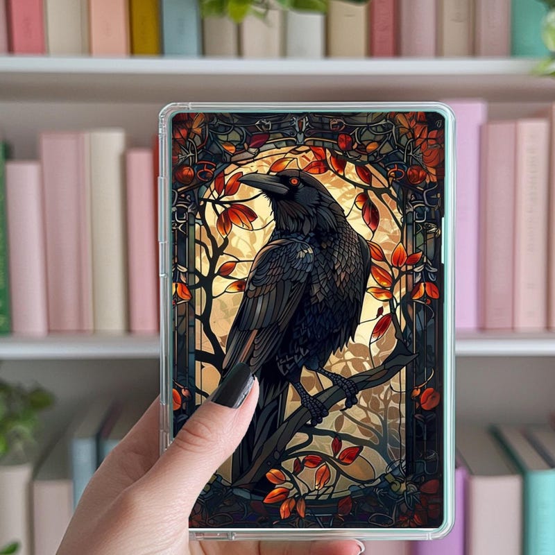 Kindle Insert Crow - Etsy