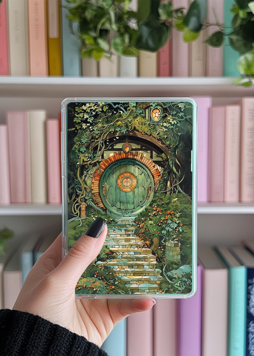 Kindle Insert Hobbit Home Design, Lotr Inspired , Paperwhite, Oasis ...