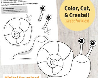 Butterfly Cut and Glue Craft: Coloring Activity for Kids (digital ...