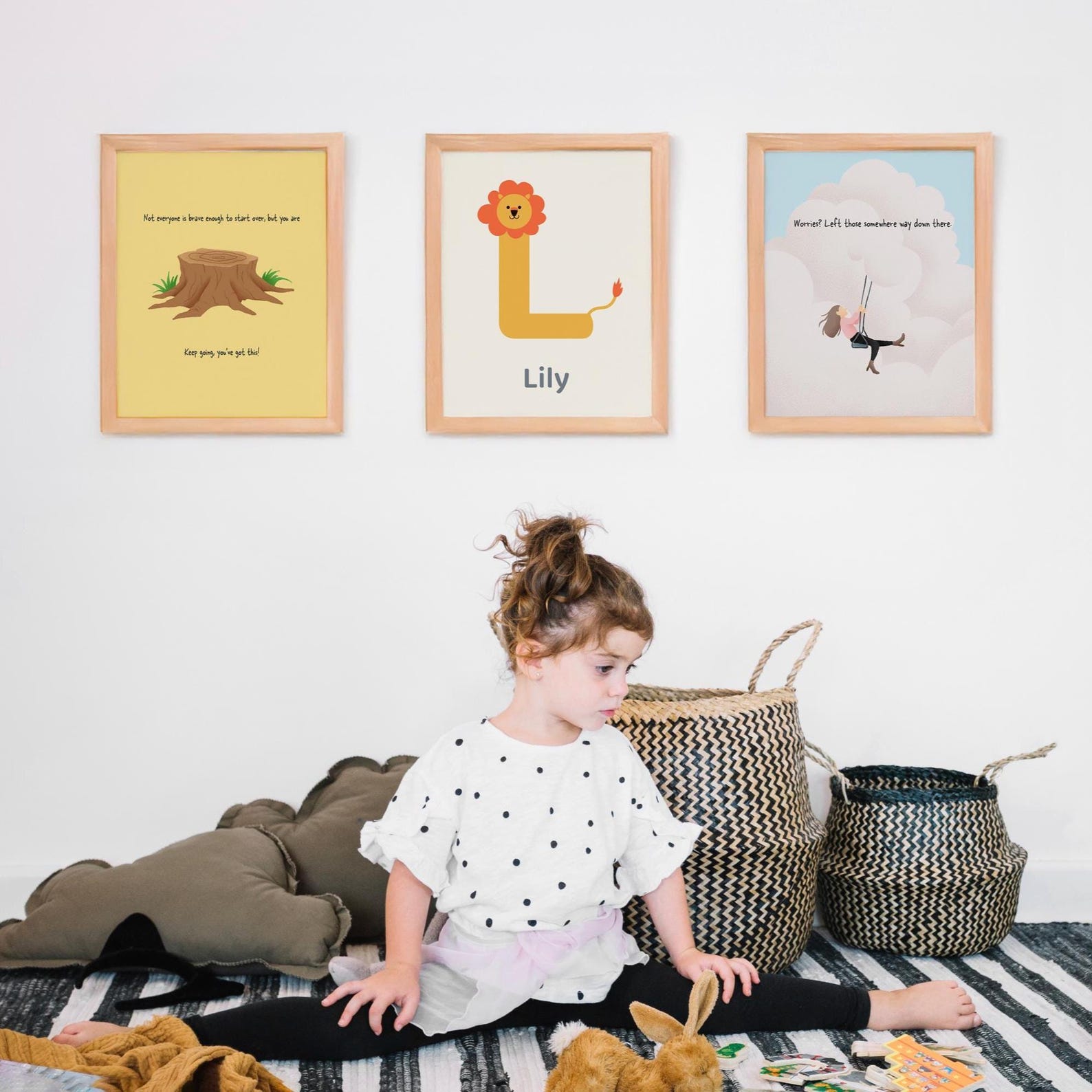 Printable Quotes Affirmations Motivational Poster for Kids Bedroom ...