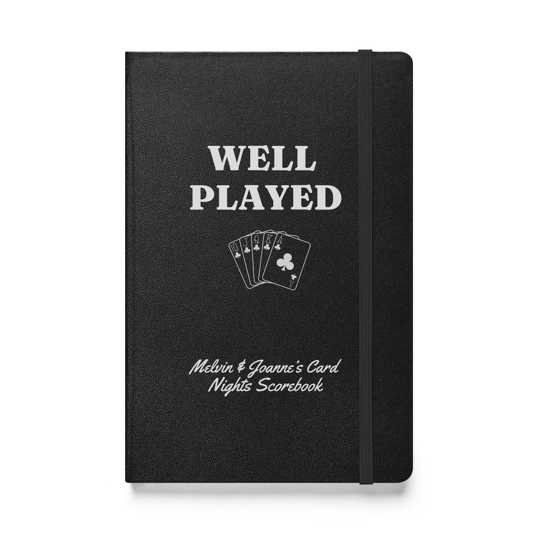 Personalized Family Game Scorebook: Custom Board Game Night Gift - Etsy