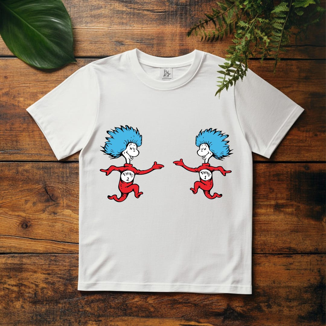 Thing 1 Thing 2 SVG , Thing 1 Thing 2 PNG , Thing 1 Thing 2 , Thing 1 ...