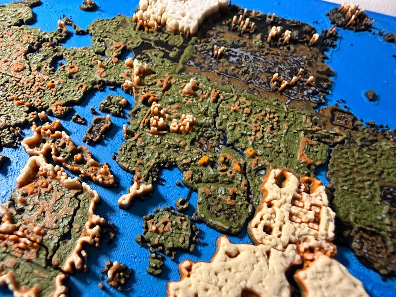 OSRS 3D Gielinor World Map V2 Sailing | Old School Runescape Pixel Art ...