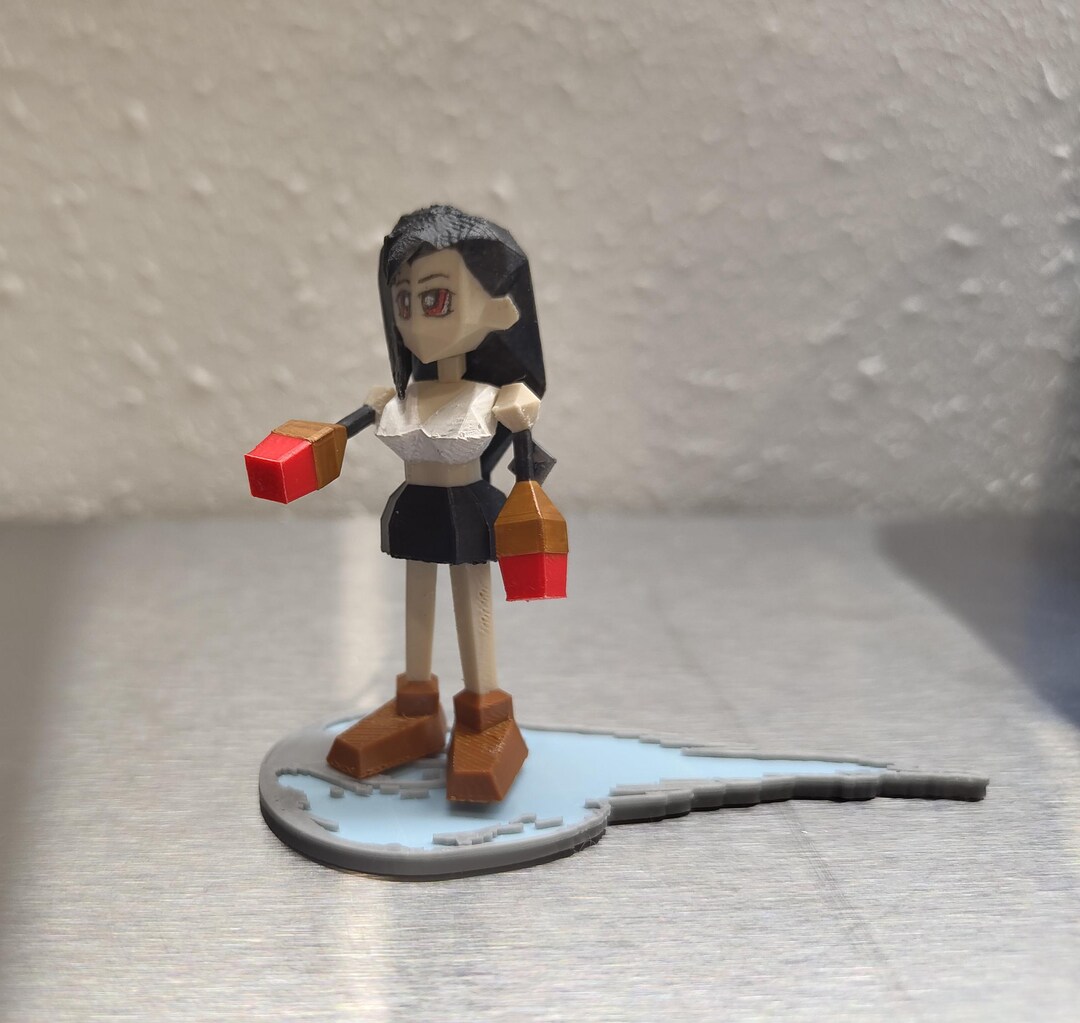 Custom Final Fantasy 7 3D Printed Miniature | Top Quality Printed ...