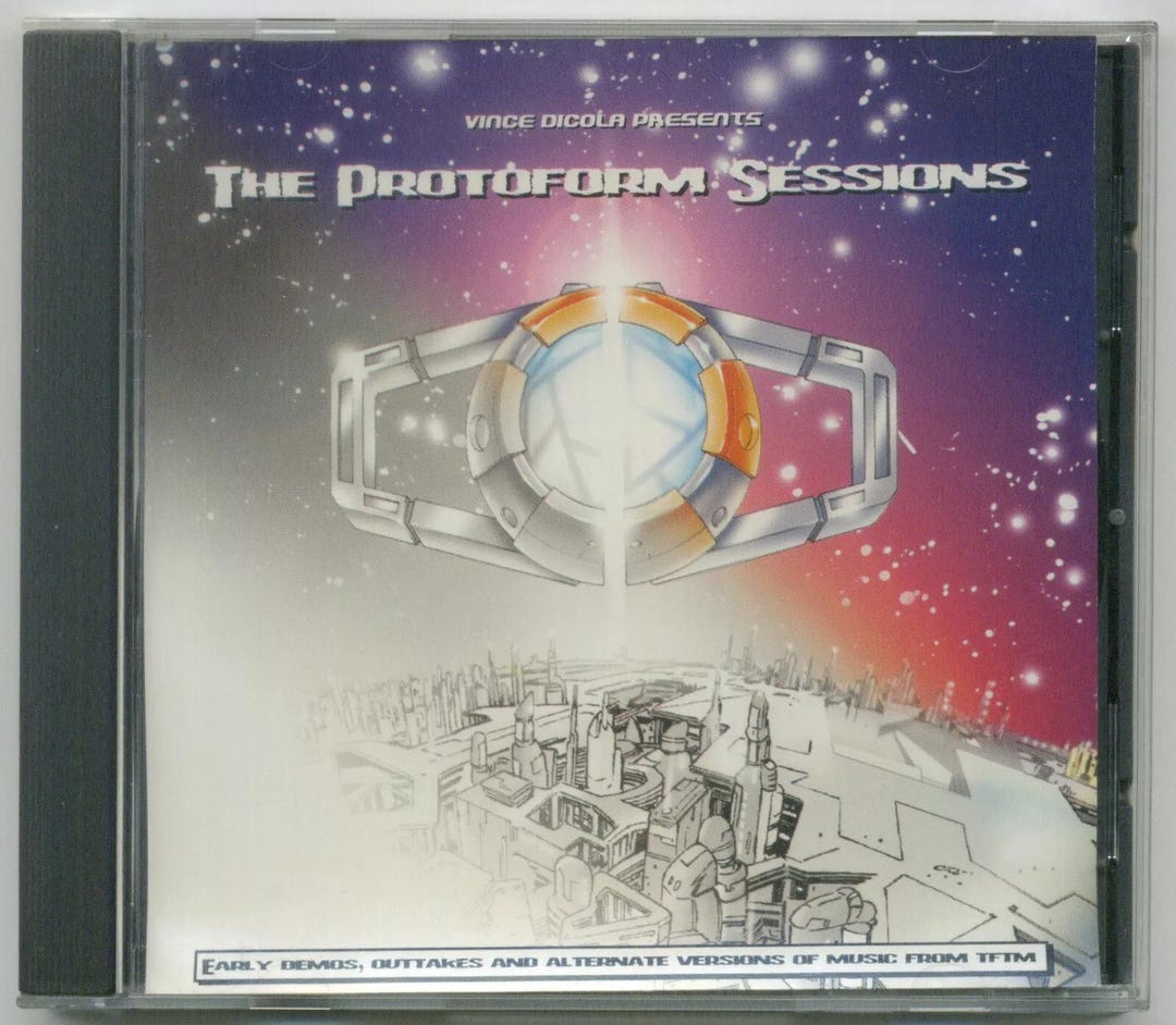 VINCE Dicola the Protoform Sessions CD 2001 Botcon Transformers Demos ...